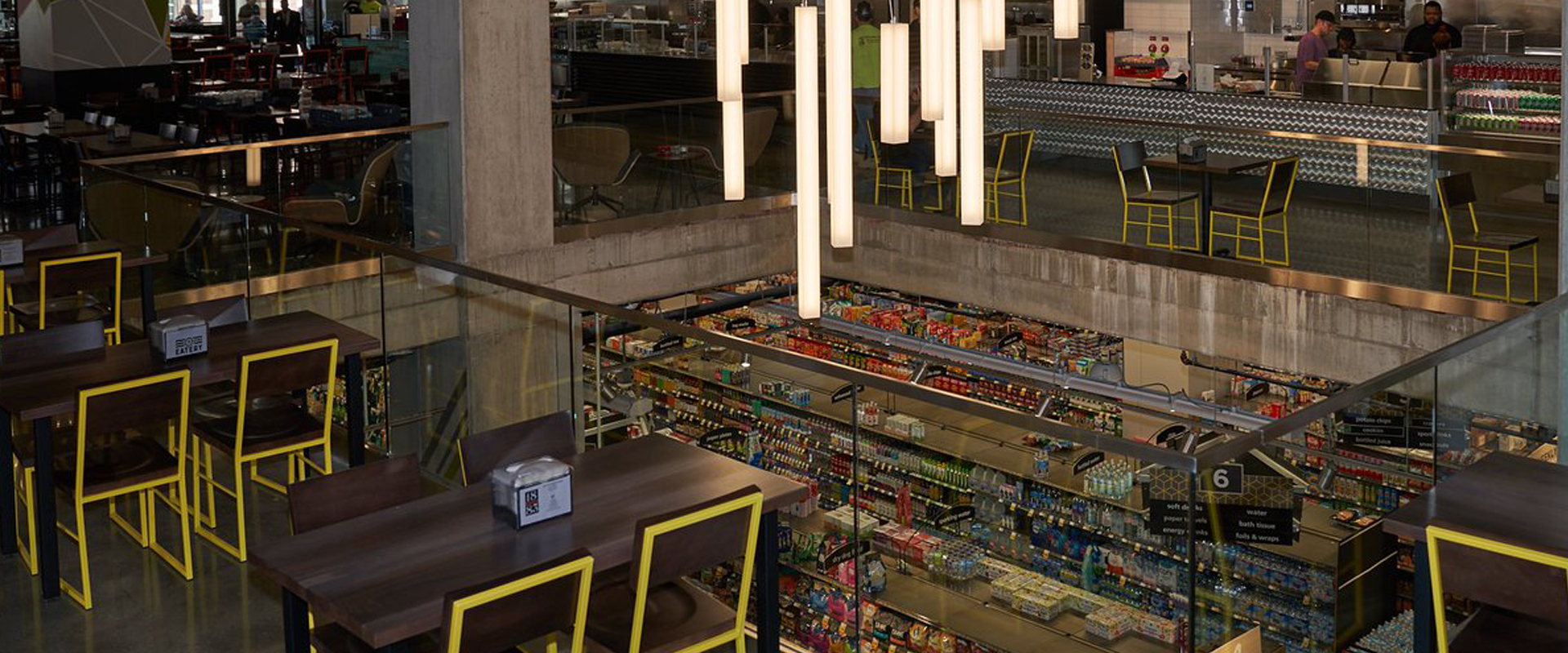 Brain and Poulter | KROGER SUPERMARKET DEBUTS FIRST IN STORE FOOD HALL